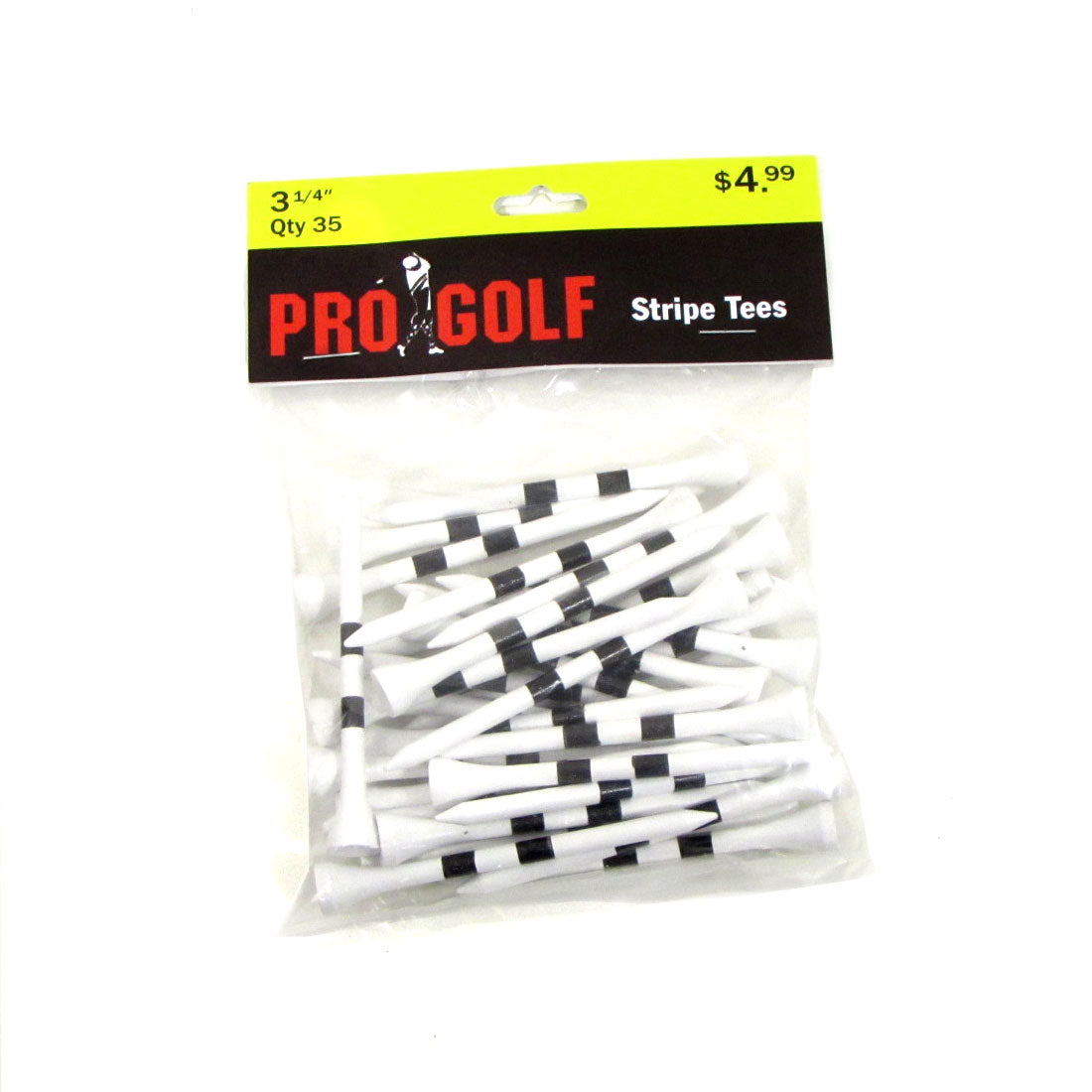 Pro Golf Striped Tees – Golf Discount