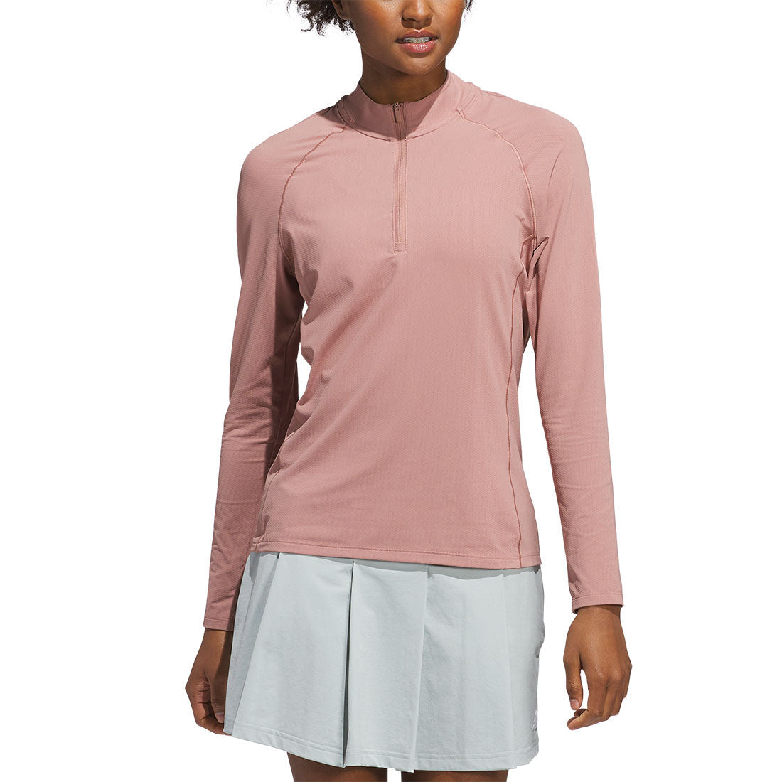 Adidas Women's Ultimate365 Solid 1/4 Zip Golf Mock – Golf Discount