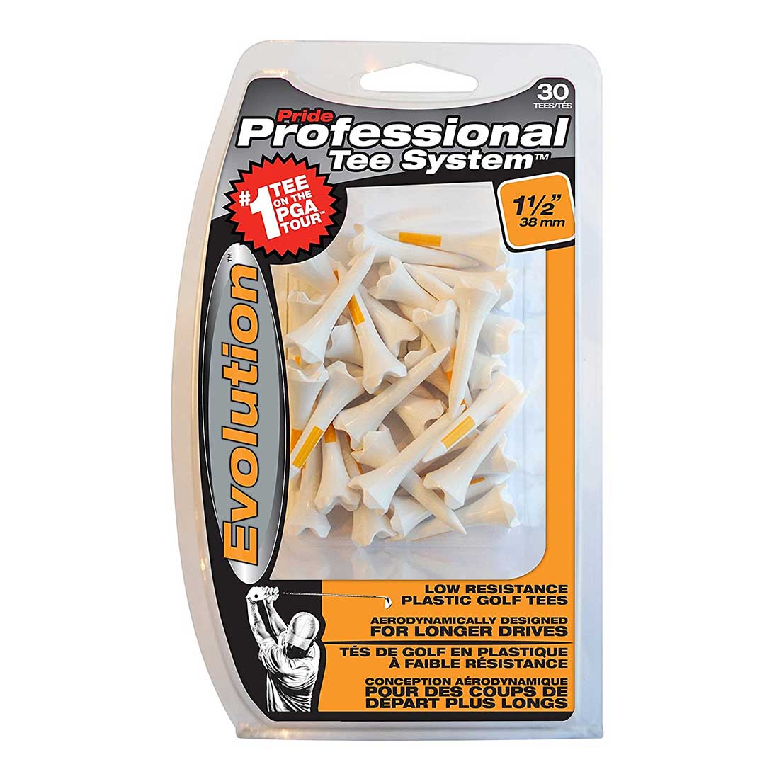 Pride Golf Tee PTS Evolution Golf Tees – Golf Discount