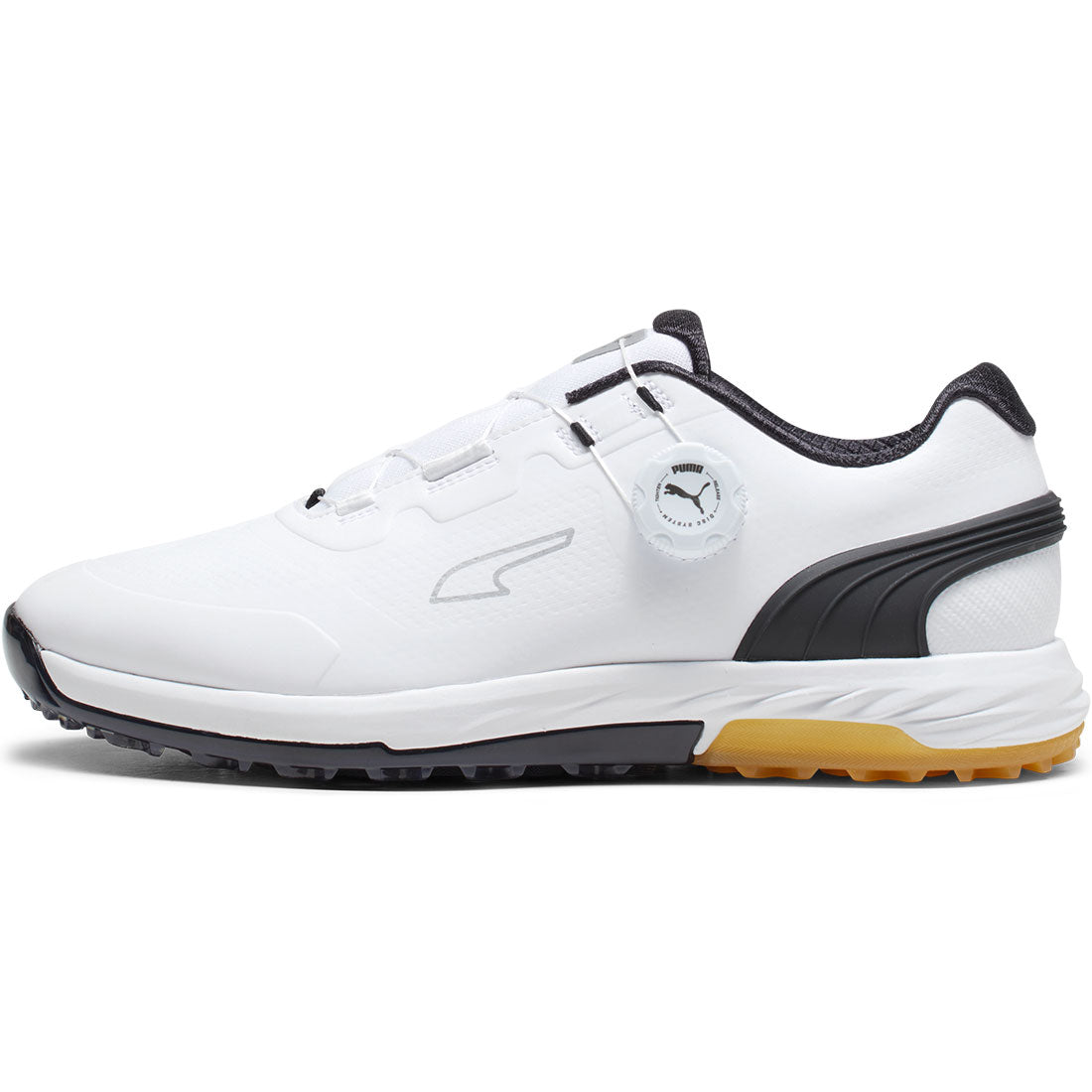 Puma AlphaCat Nitro Disc Golf Shoes White/Black – Golf Discount