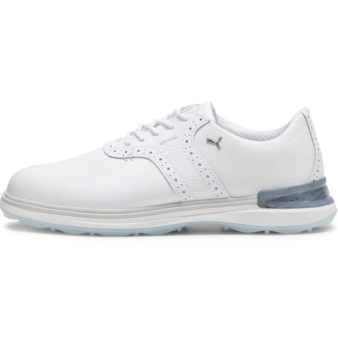 Puma Avant Golf Shoes White/Ash Grey/Icy Blue – Golf Discount