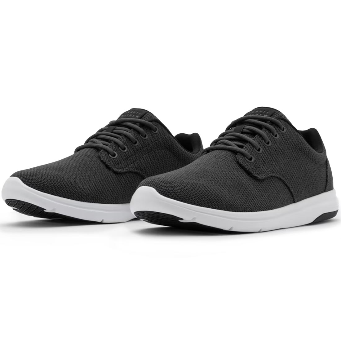 TravisMathew The Daily 2 Knit Golf Shoes Heather Grey Pinstripe